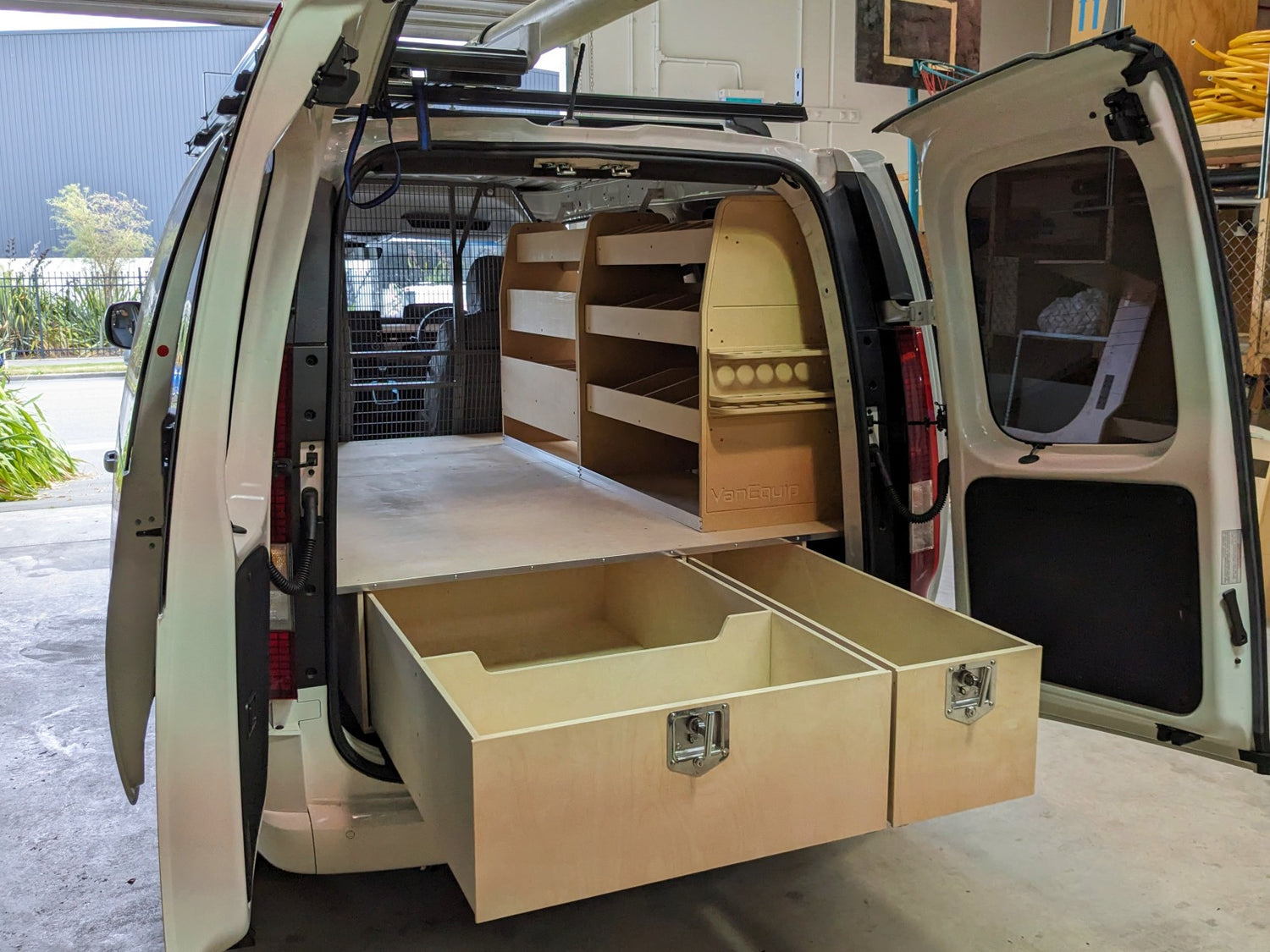 Van False Floor and Drawers – VanEquip NZ