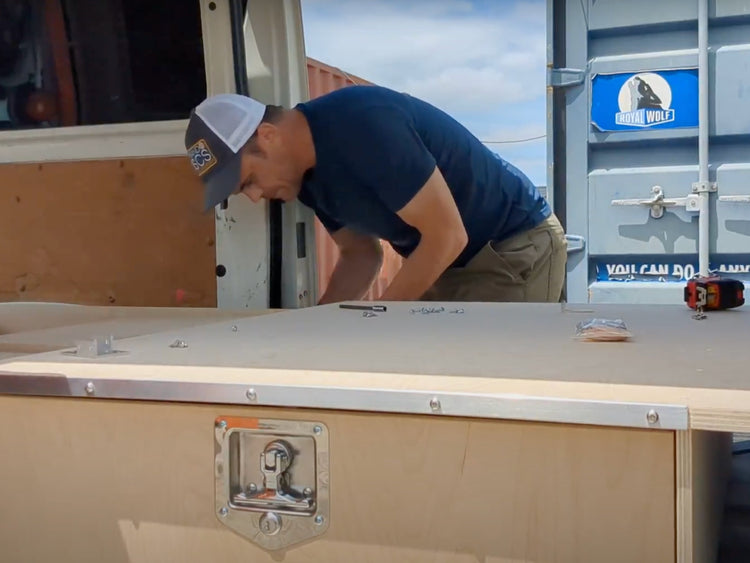 Van False Floor with Drawers - Smart Van Storage Solutions – VanEquip NZ