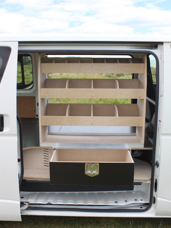 Van False Floor with Drawers - Smart Van Storage Solutions – VanEquip NZ