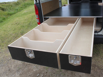 Van False Floor with Drawers - Smart Van Storage Solutions – VanEquip NZ