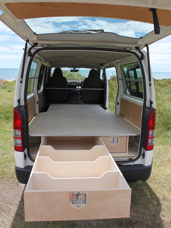 Van False Floor with Drawers - Smart Van Storage Solutions – VanEquip NZ